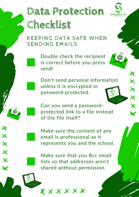 Data Protection Classroom and Office Checklists - SchoolPro TLC